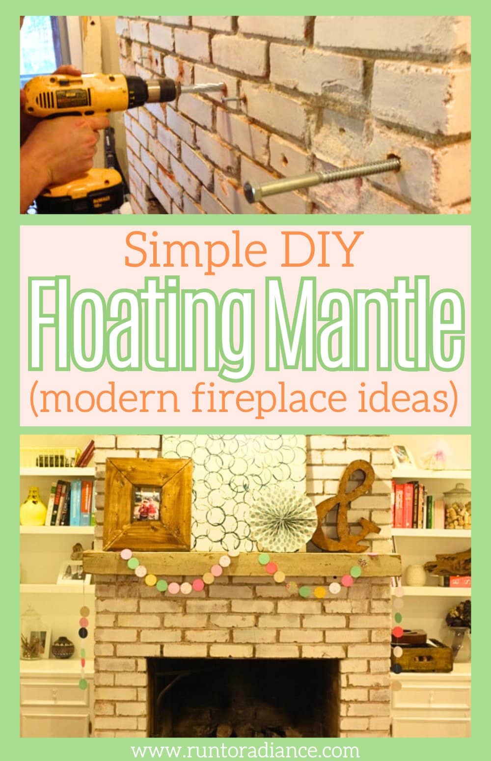 How to Install a Floating Mantle (The Easy Way in Just One Afternoon!)