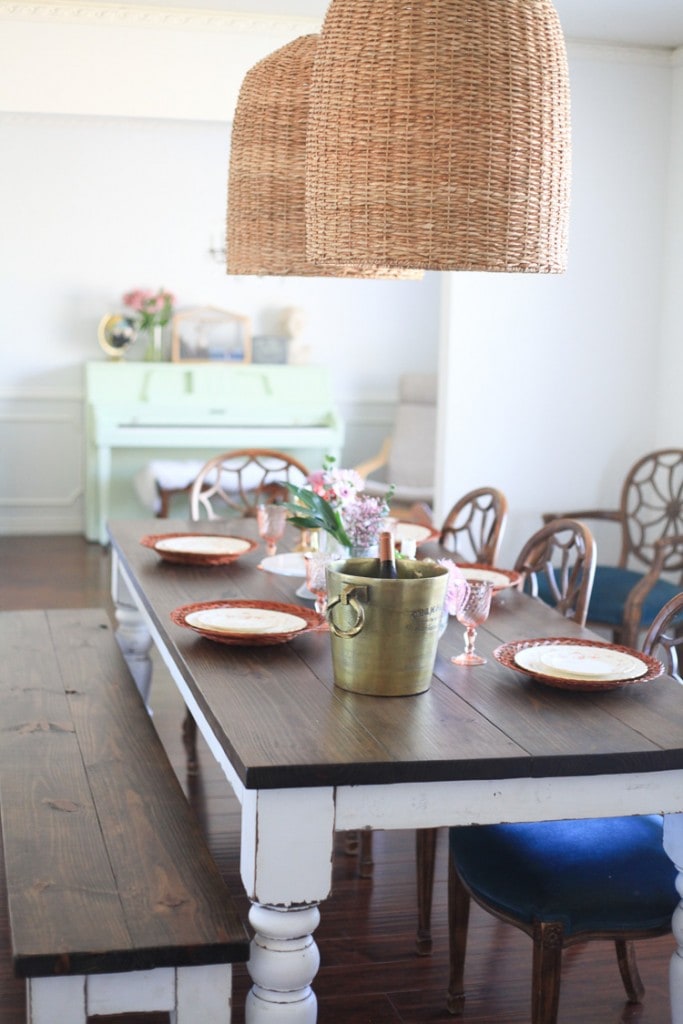 Spring Home Tour {Flower Filled} Spring Decorating Ideas