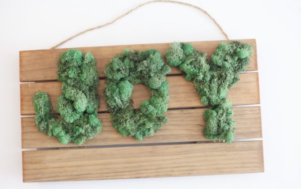 Easy DIY Joy Signs For Christmas - Run To Radiance