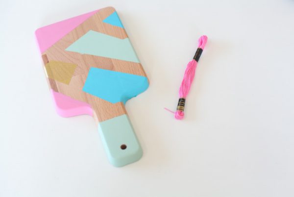 Color Blocking Craft Idea - Painting Utensils - Run To Radiance