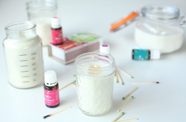 How to Make Candles with Essential Oils {Easy Directions + Video}
