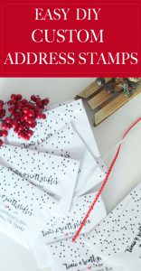 How to Make an Easy Self Inking DIY Custom Address Stamp in 20 Minutes ...