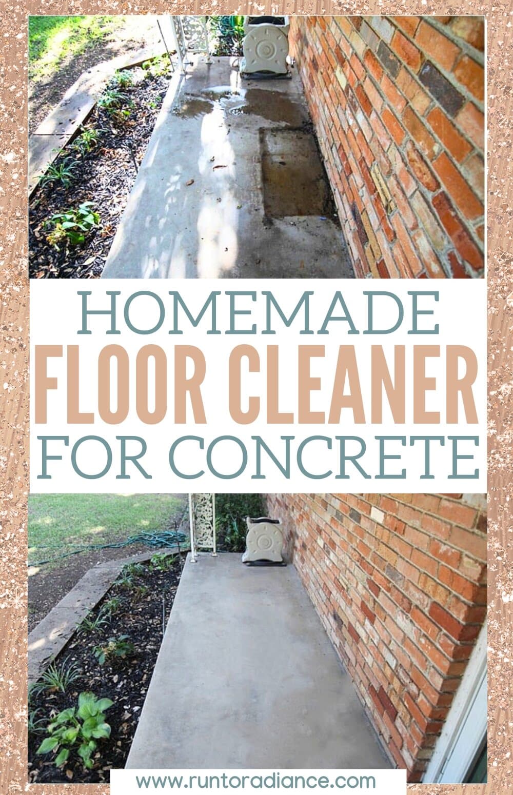 How to Clean Concrete (the Easy Way!) - Porches, Patios, Driveways ...