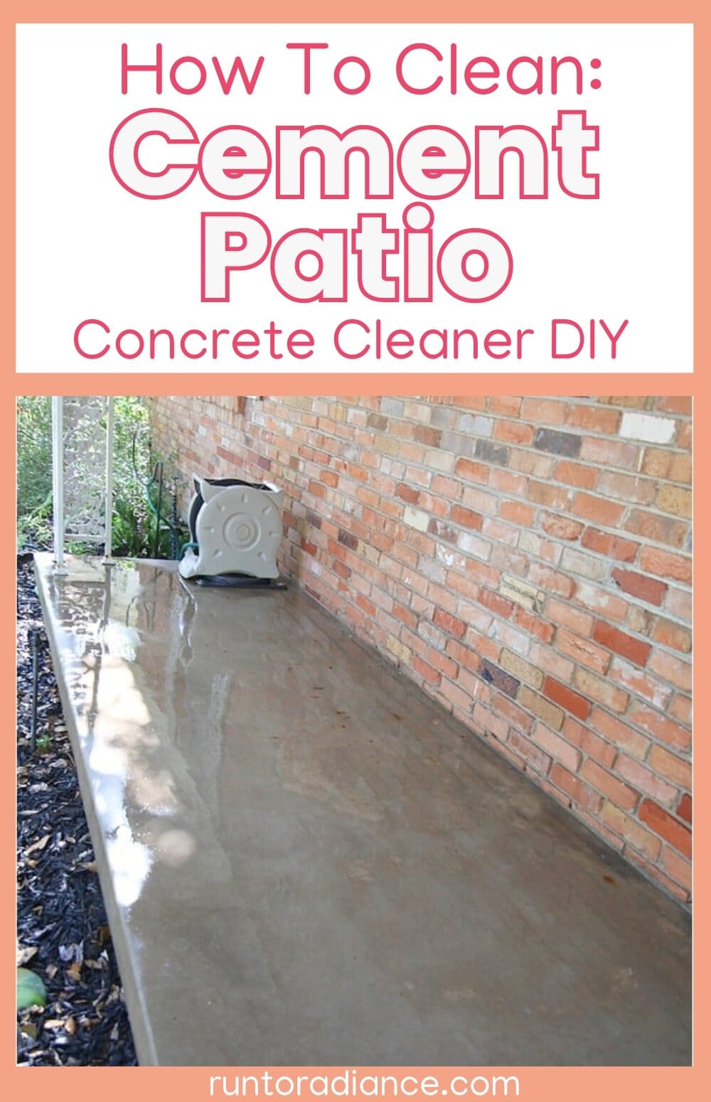 How to Clean Concrete (the Easy Way!) - Porches, Patios, Driveways ...