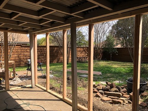 {DIY Sunroom} How to Convert a Porch to a Sunroom - Framing and Windows ...