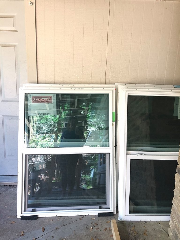 {DIY Sunroom} How to Convert a Porch to a Sunroom - Framing and Windows ...