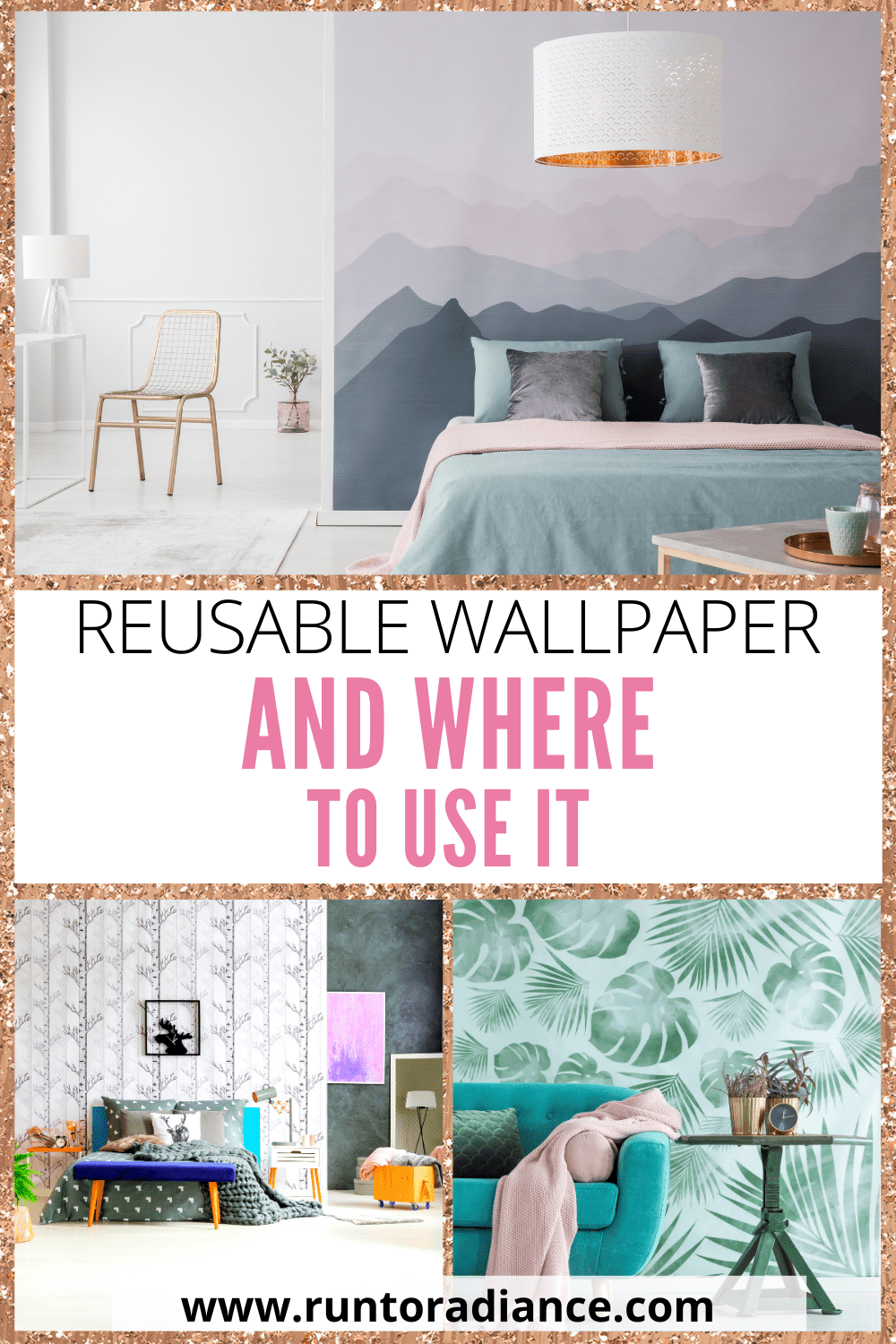 Best Reusable Wallpaper + Where To Use It - Run To Radiance