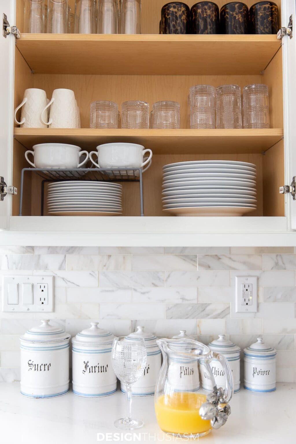 How To Organize Kitchen Cabinets - Your Complete Guide! - Run To Radiance