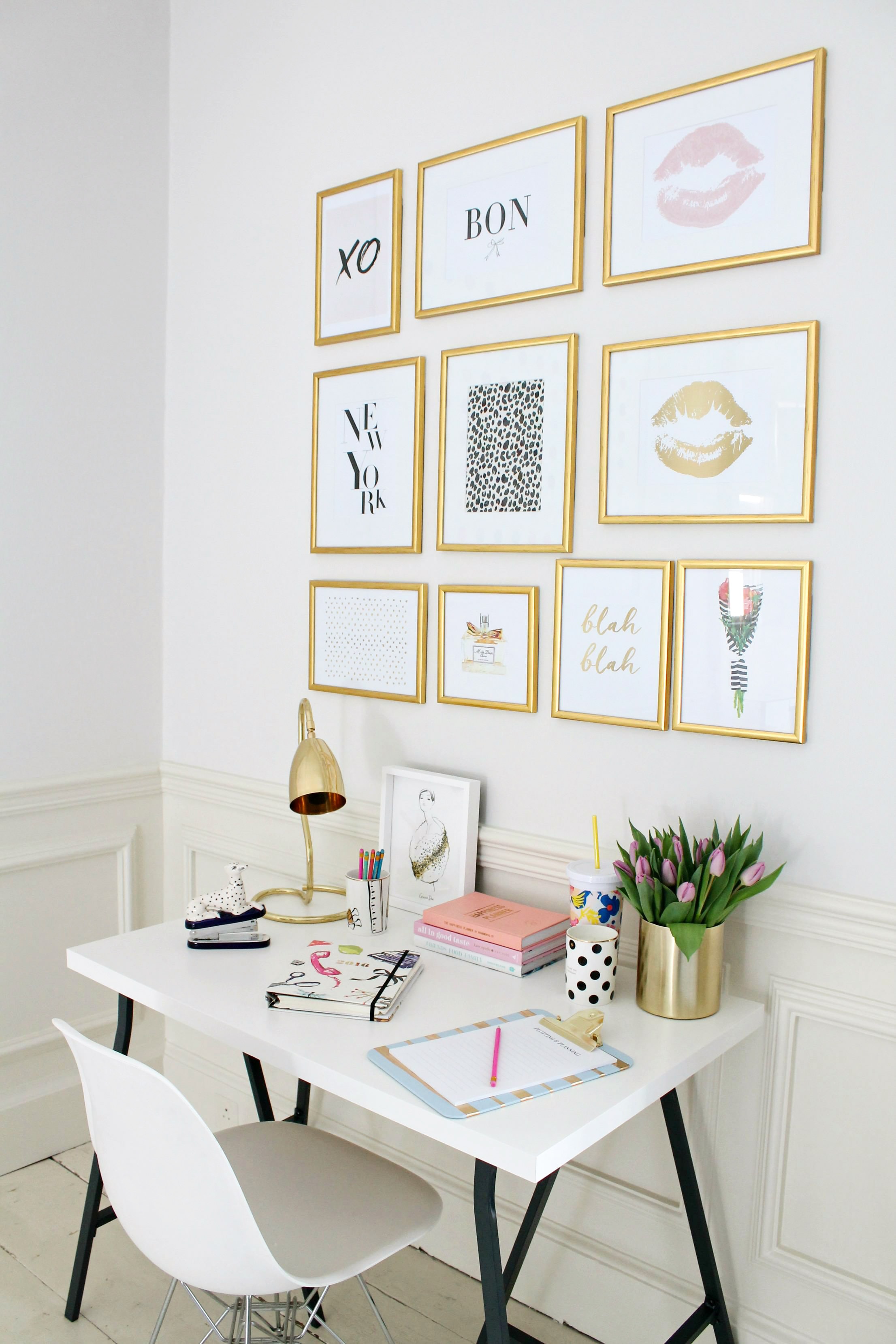 How to Hang a Picture Without Nails - Run To Radiance