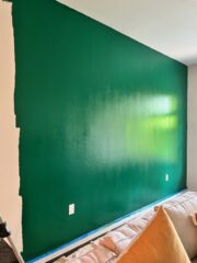 Green Accent Wall: Your New Favorite Feature! - Run To Radiance