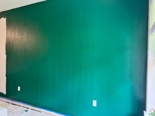 Green Accent Wall: Your New Favorite Feature! - Run To Radiance