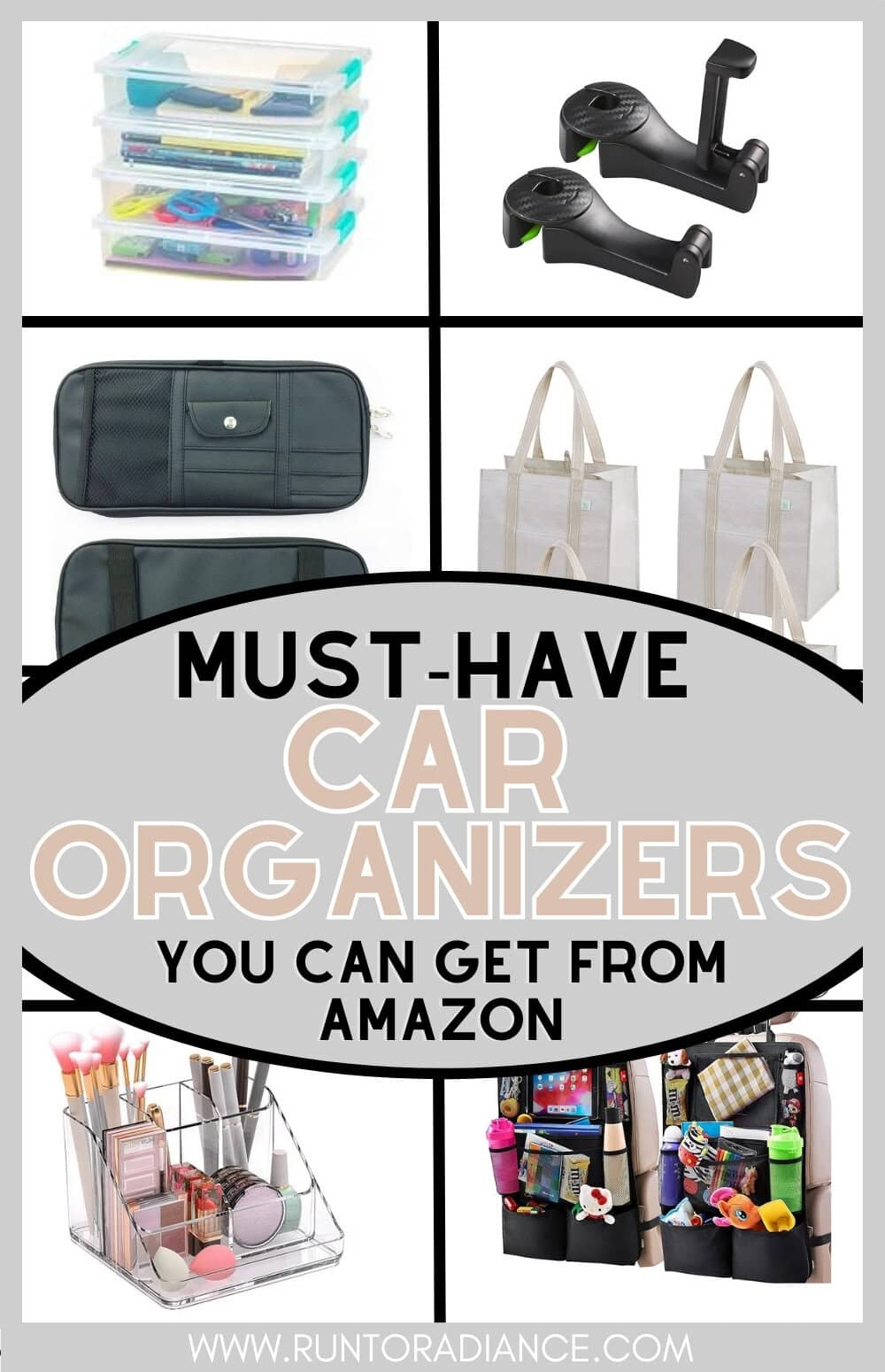 Must-Have Car Organizer Items + Tips - Run To Radiance