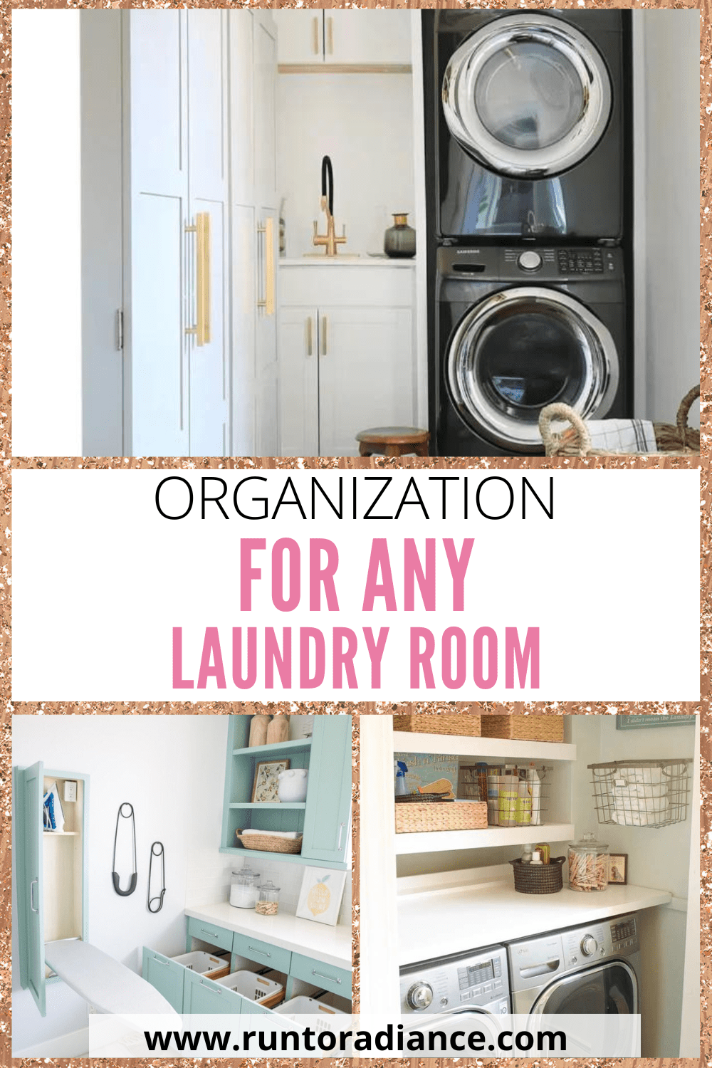 Laundry Room Organization for Any Space - Run To Radiance