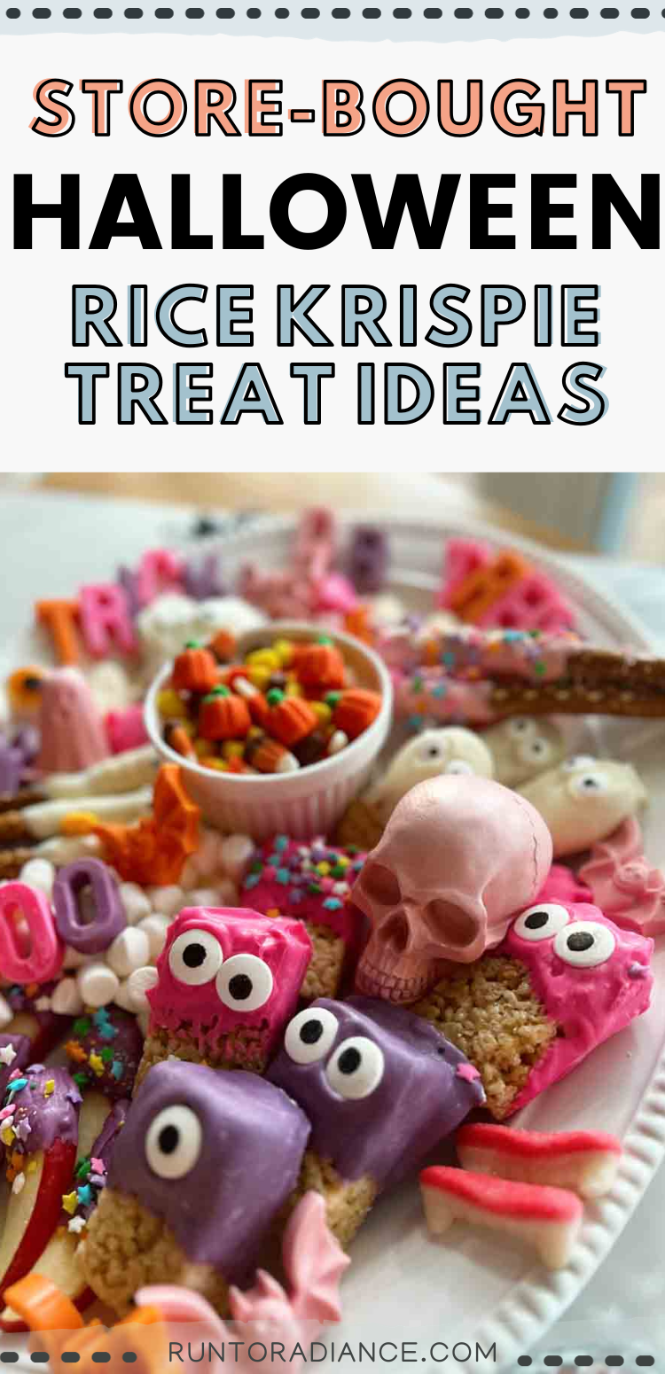 Halloween Rice Krispie Treats in 10 Minutes (With Video!) - Run To Radiance
