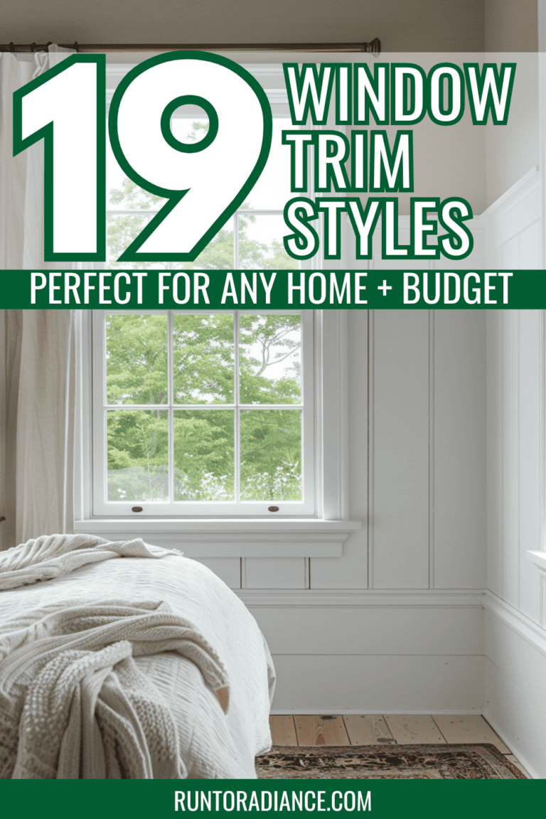 19+ Interior Window Trim Ideas that WOW - Run To Radiance