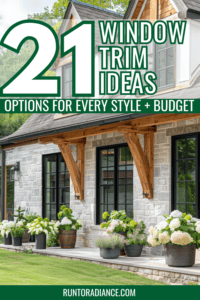 21 Exterior Window Trim Ideas for Serious Curb Appeal - Run To Radiance