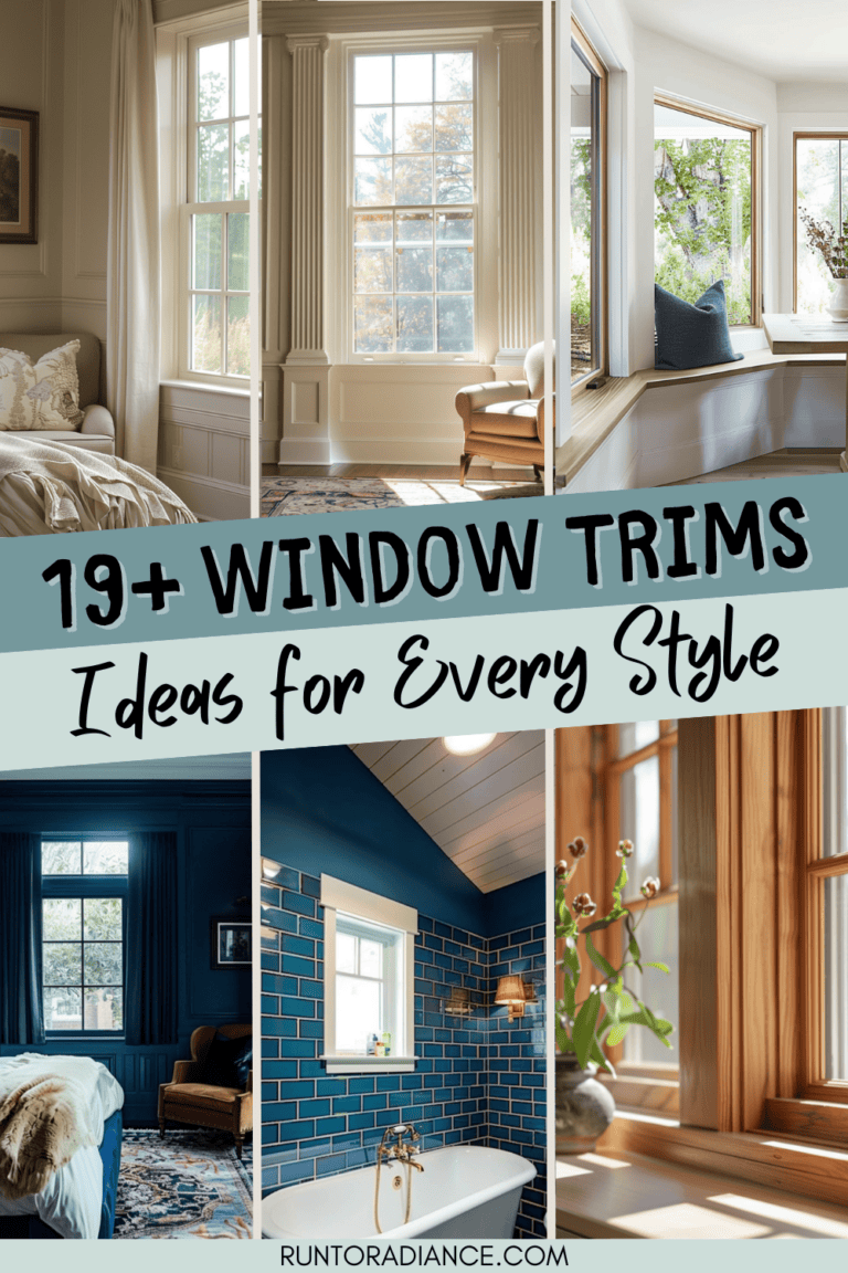 19+ Interior Window Trim Ideas that WOW - Run To Radiance