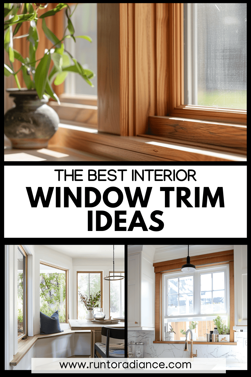 19+ Interior Window Trim Ideas that WOW - Run To Radiance