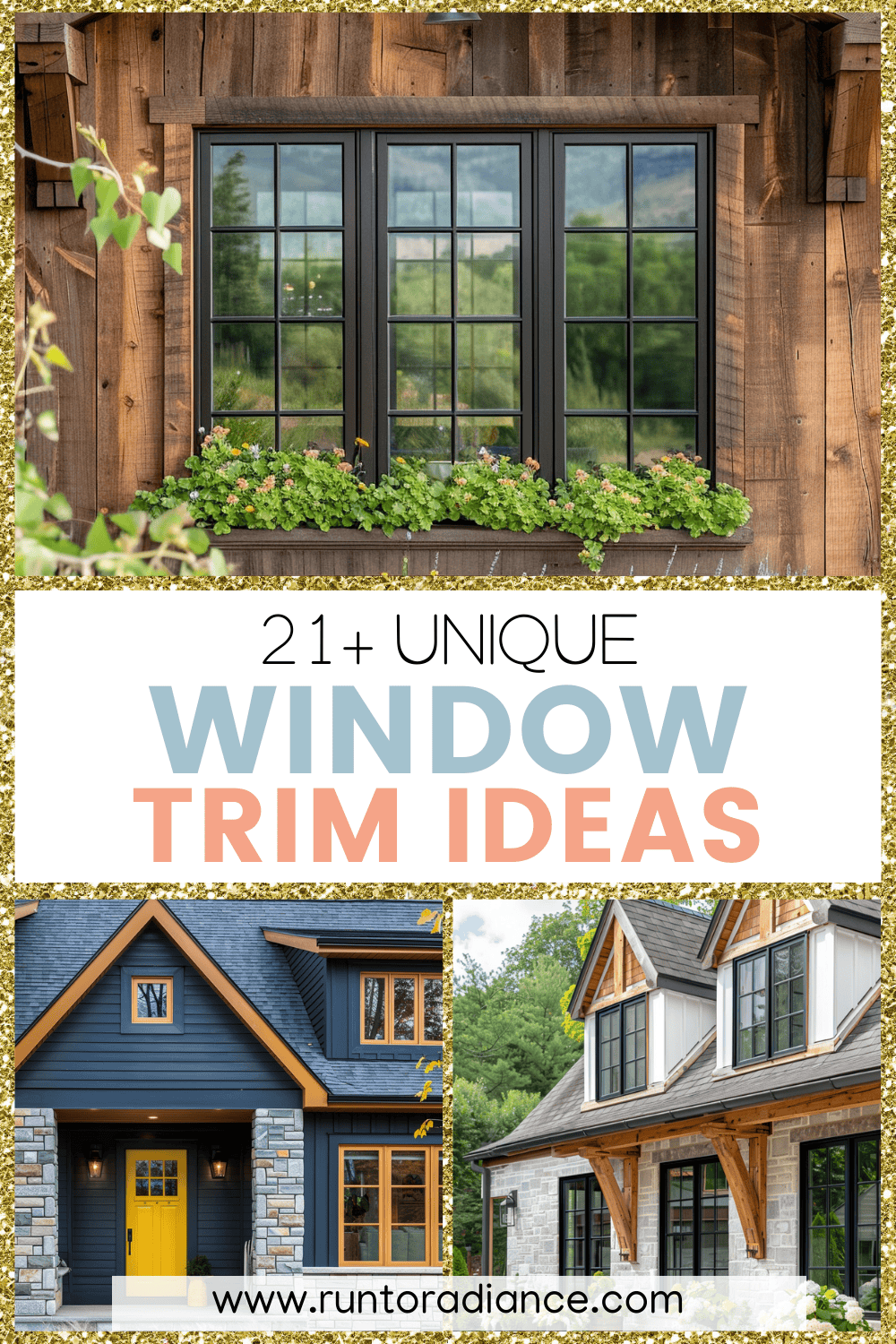 21 Exterior Window Trim Ideas for Serious Curb Appeal - Run To Radiance