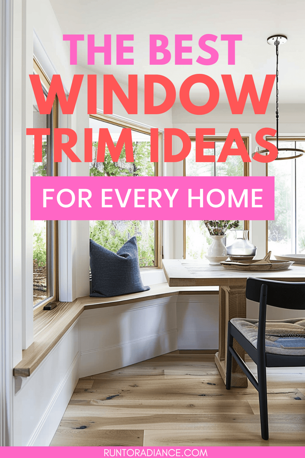 19+ Interior Window Trim Ideas that WOW - Run To Radiance