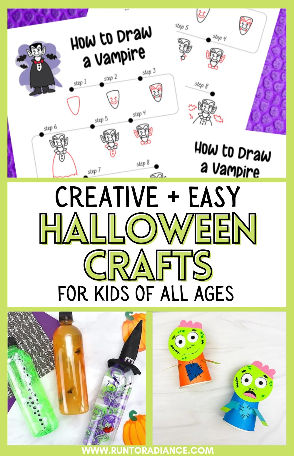 19+ Spooky and Sweet Halloween Crafts for Kids - Run To Radiance