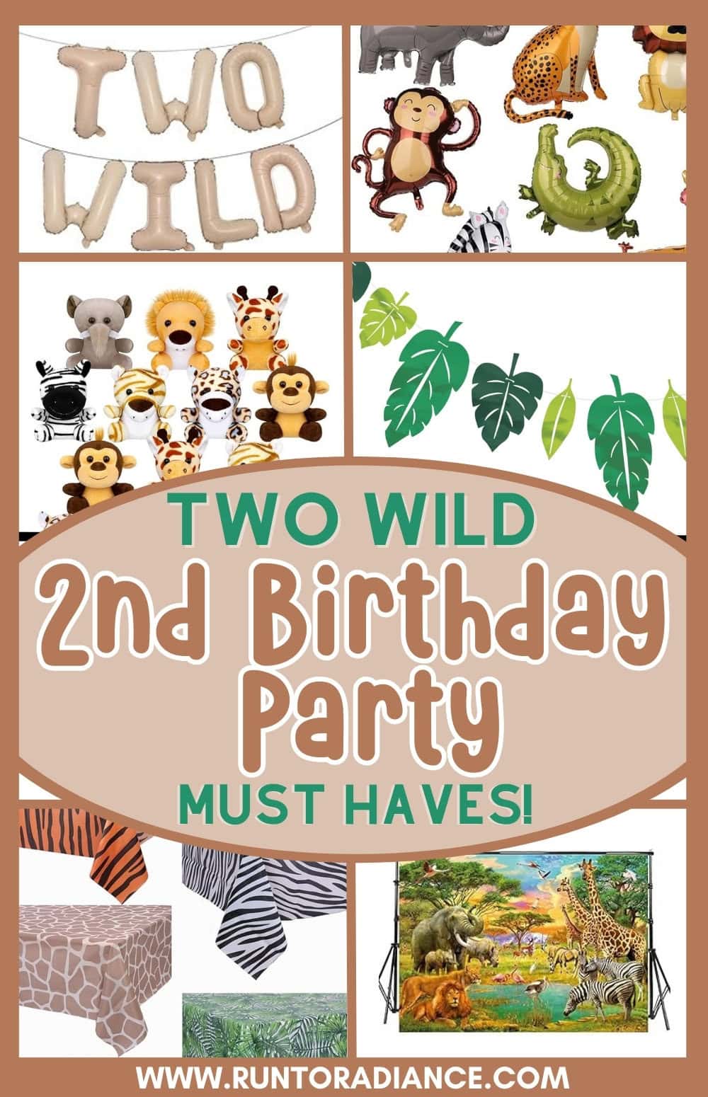 Get Wild with These Party Animal Birthday Ideas - Run To Radiance