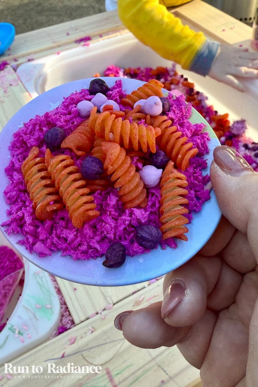 Valentine's Day Sensory Bin - Run To Radiance