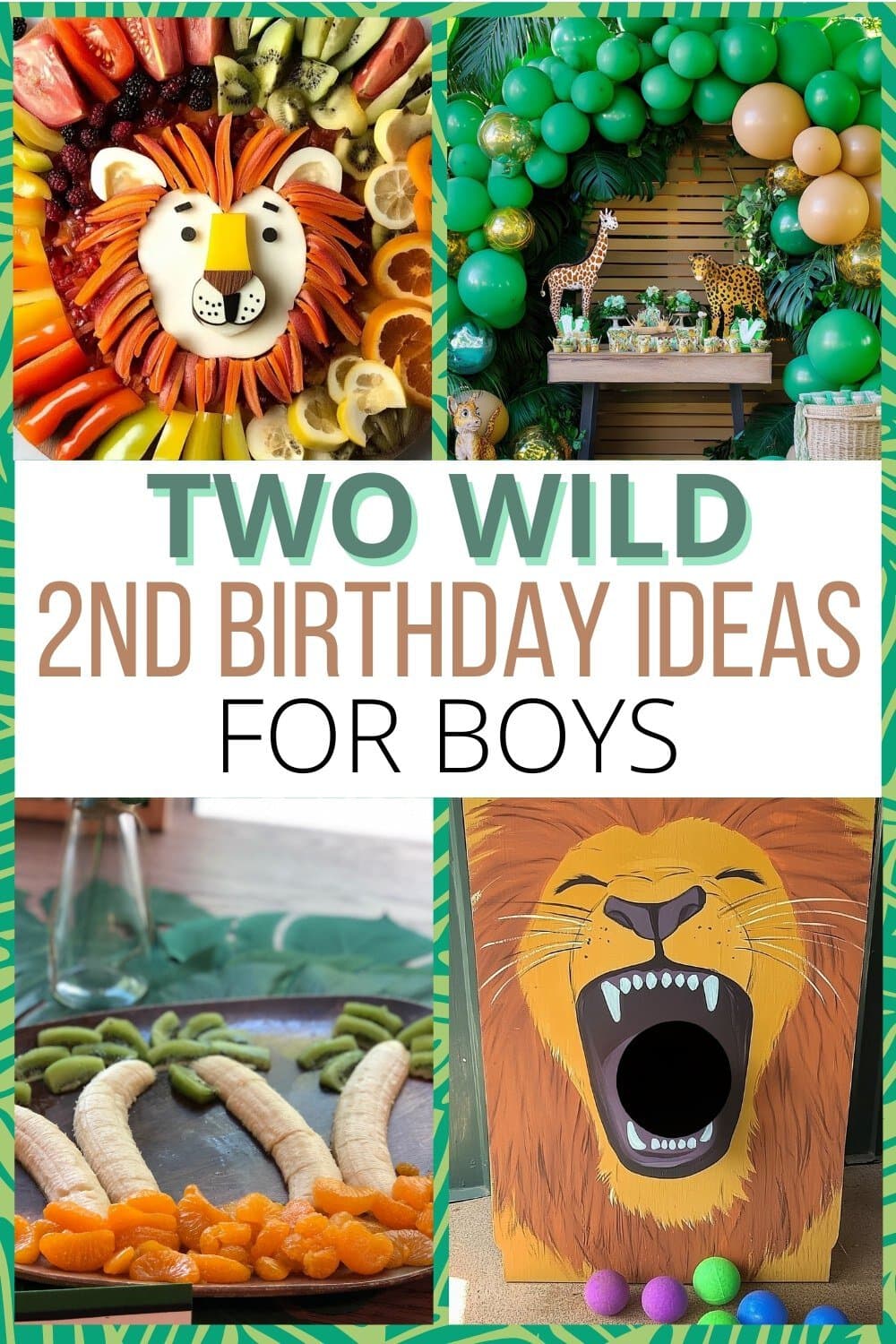 Get Wild with These Party Animal Birthday Ideas - Run To Radiance