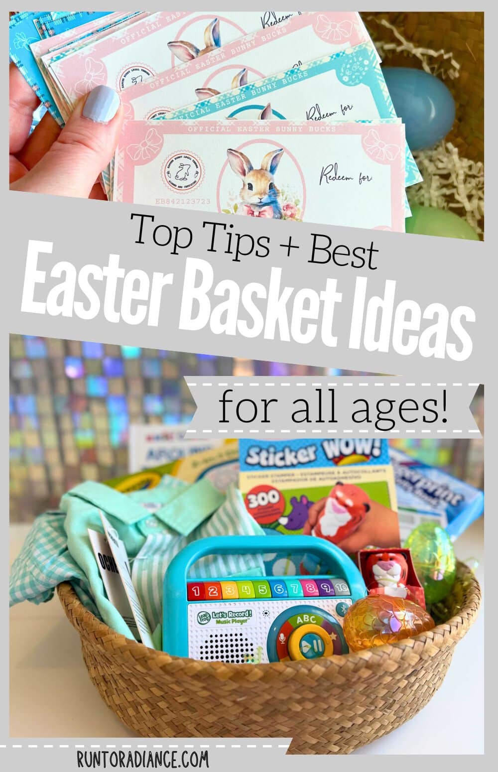 The Best Easter Basket Ideas (70+ Non-Candy Ideas!) - Run To Radiance