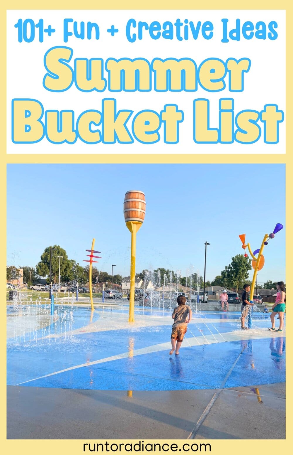 The Ultimate Family Summer Bucket List (101+ Ideas for All Ages!) - Run ...