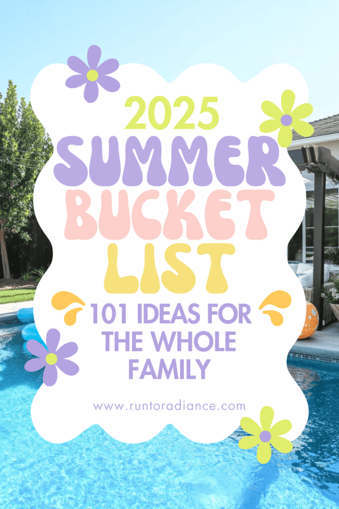 The Ultimate Family Summer Bucket List (101+ Ideas for All Ages!) - Run ...
