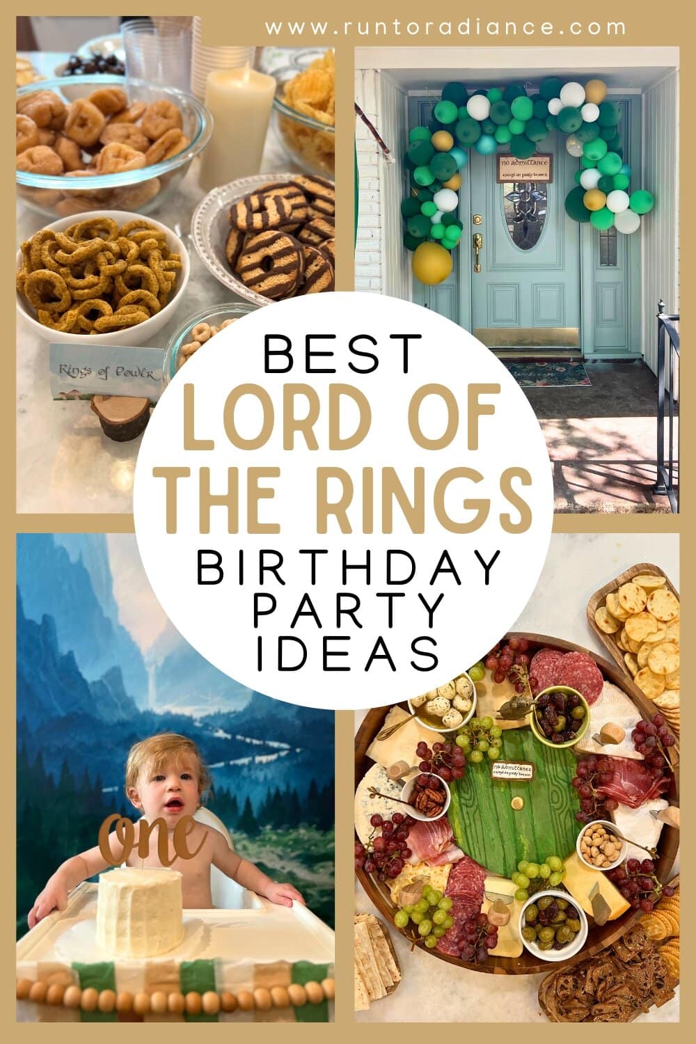 33+ Lord of the Rings Birthday Party Ideas - Run To Radiance